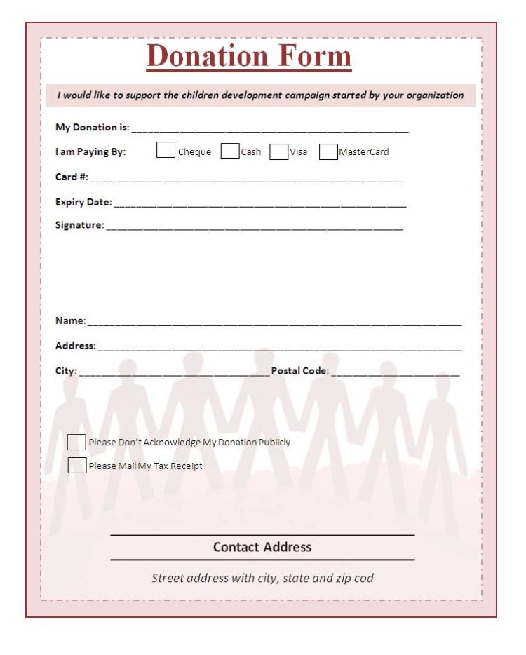 10+ Donation Certificate Templates | Free Certificate Templates in Word ...