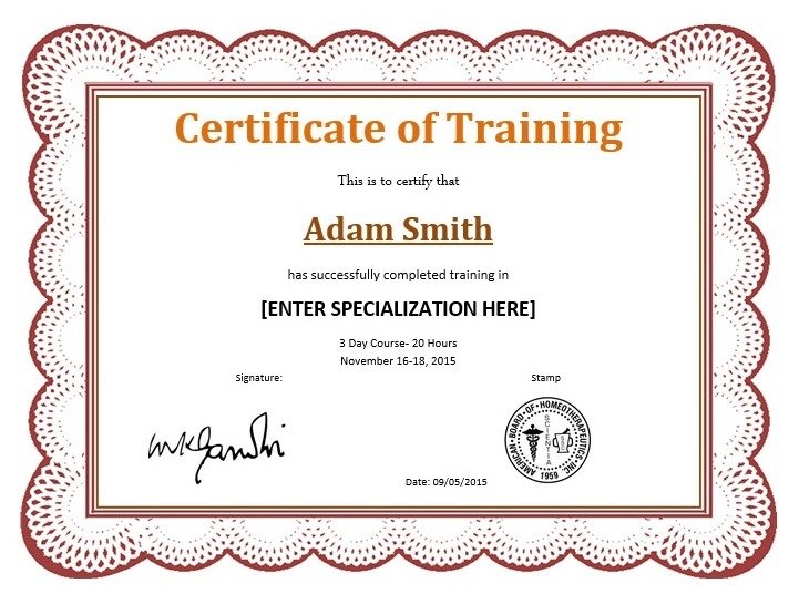Training Certificate Template Free Word Templates Training Certificate Template Free Word Templates